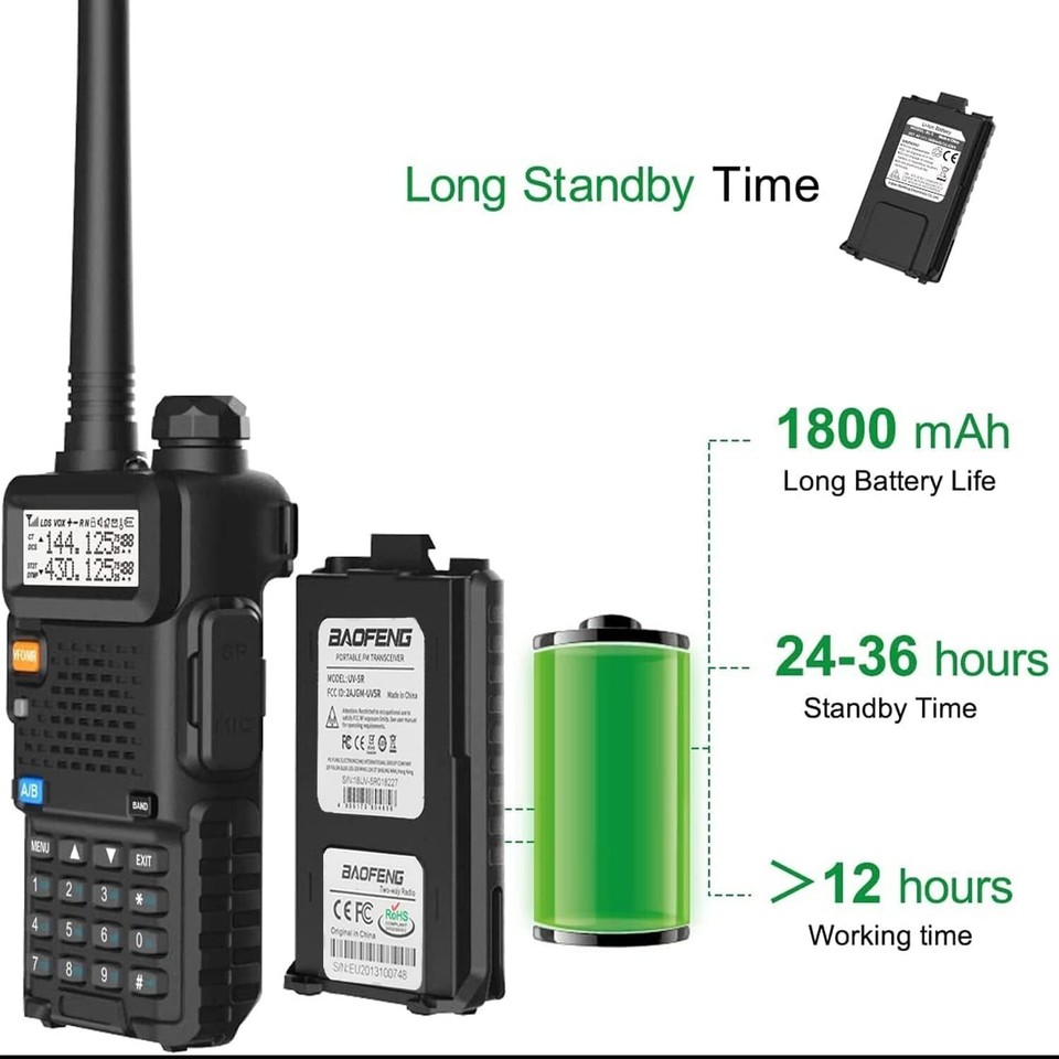 Digital Handheld Radio Scanner Fire Police VHF FM EMS Ham 2 Way ...