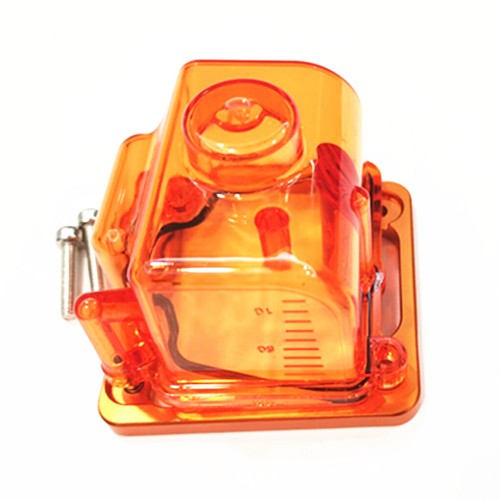 Motorcycle Carburettor Bottom Float Bowl Lower Cover Transparent Orange ...