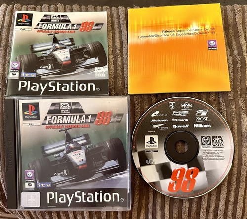 F1 Formula One 1998 (Sony playstation 1,PS1) | eBay UK