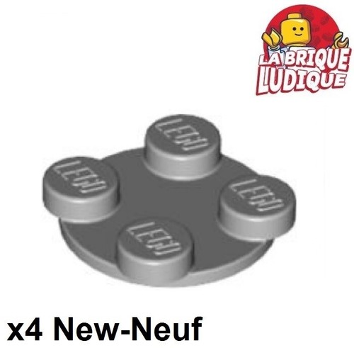 LEGO 4x Turntable Plate Turntable Top 2x2 Grey/Light Bluish Gray 3680 ...