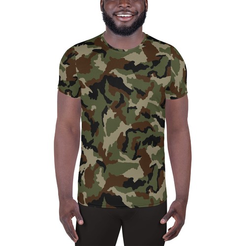 Irish DPM Camouflage Men's Athletic T-shirt | eBay