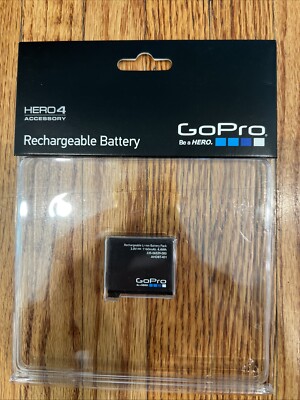 GoPro Official Rechargeable Battery for HERO4 Black HERO4 Silver AHDBT ...