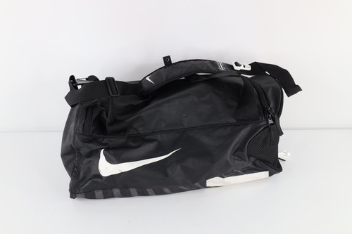 Nike Distressed Big Logo Spell Out Adapt Crossbody Duffel Bag Gym Bag ...