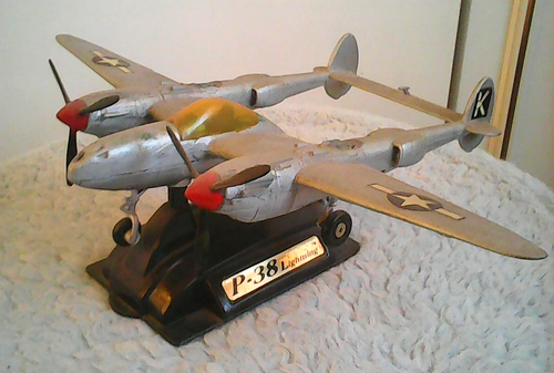 P38 lightning plane metal model | eBay UK
