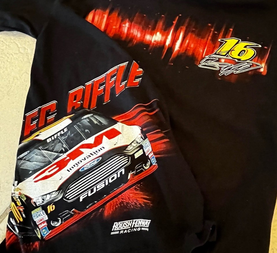 GREG BIFFLE 16 SNAPBACK HAT AND GRAPHIC T-SHIRT 25 YEARS OF ROUSCH ...
