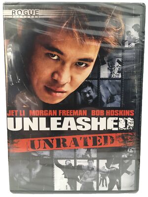 Unleashed (DVD, 2005) Unrated! Jet Li! Morgan Freeman! Bob Hoskins! New ...