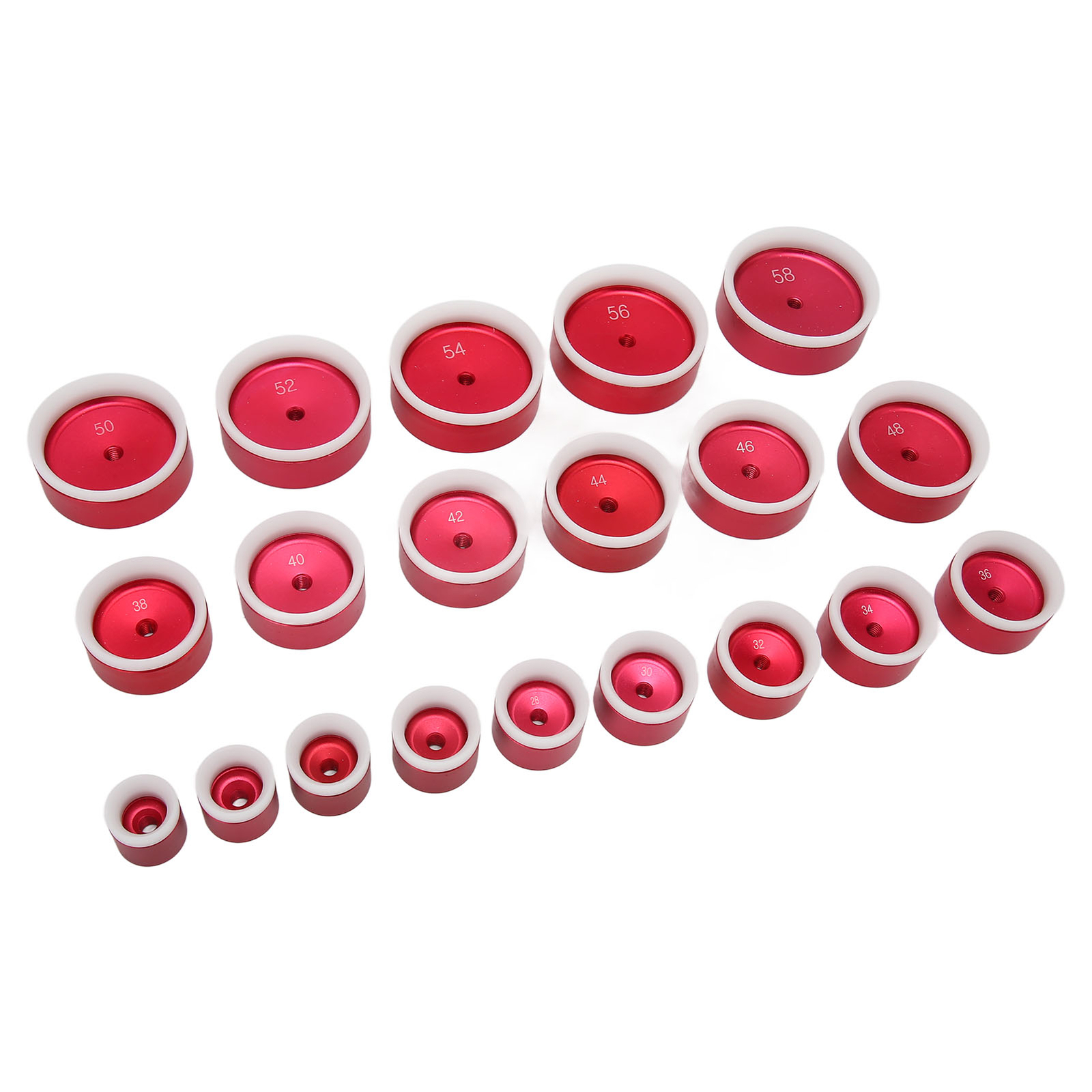 20PCS Watch Case Press Set Bezel Inserts Watch 20 Mm To 58mm For Watch ...