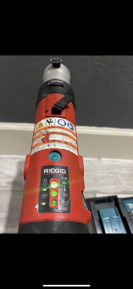 RIDGID RP340 ProPress Pressing Tool Crimper/5.0 MAKITA BATTERY/CHARGER ...