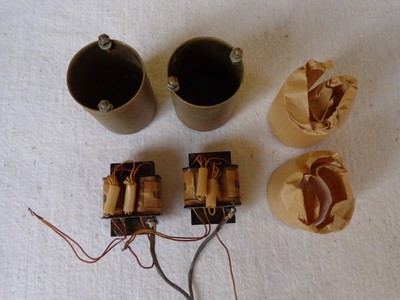 Input microphone transformers PGS-1K-2 for 6Н8С6SN7-GT USSR, 1950s-60s ...