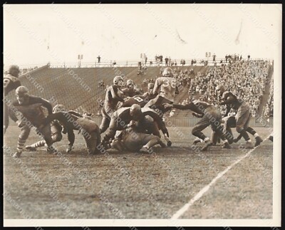 Columbia vs. Williams Football 8"x 10" Original 1931 Type 1 Photograph ...