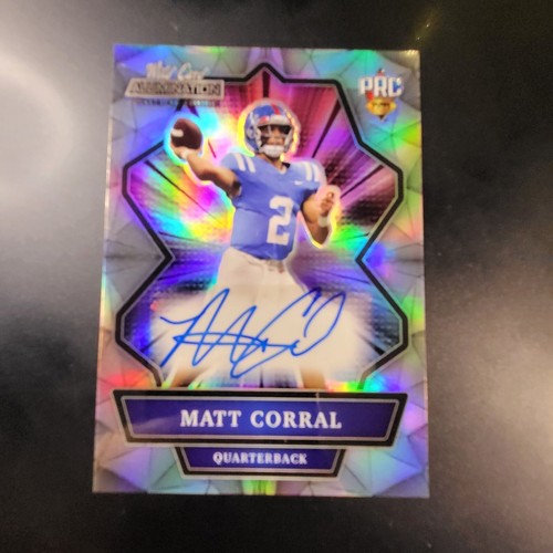 2022 Wild Card Alumination Matt Coral AUTOGRAPH AUTO REFRACTOR card ...