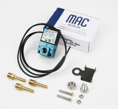 Genuine MAC 3 Port Electronic Boost controller EBC Solenoid Valve Turbo ...