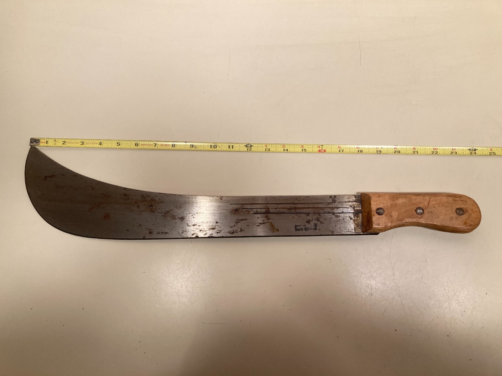 18" Diamond Brand machete, full-tang blade (Made in China) | eBay