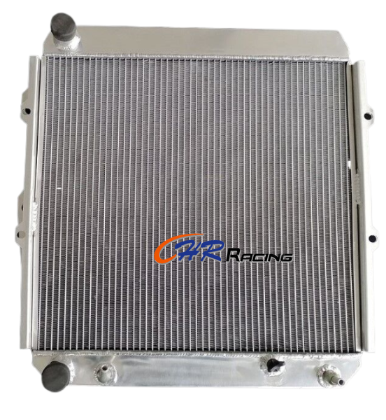 Aluminum Radiator For 90-93 Toyota Land Cruiser LJ70/71/73/77/78 2LTE 2 ...