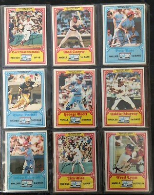 1981 Topps Baseball Card Complete Drake's Big Hitters Set "NM/MT" 33 ...