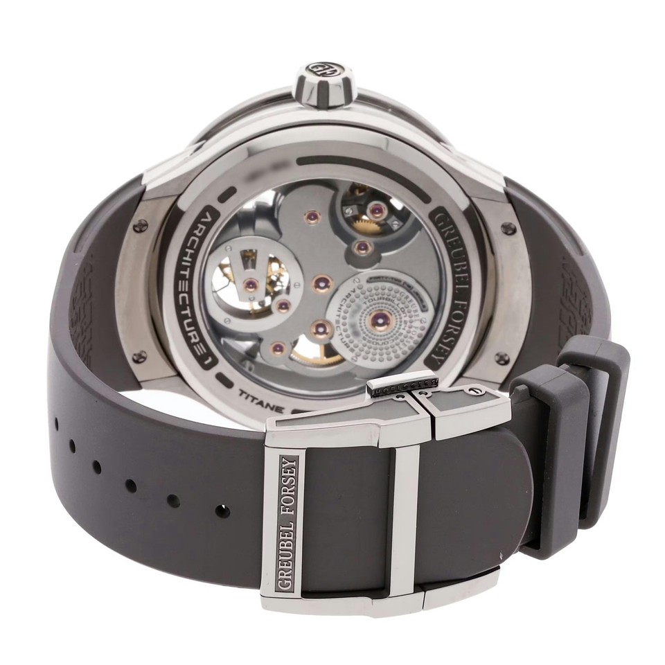 Greubel Forsey Tourbillon 24 Secondes Architecture Titanium Watch GF01H TI ARCH | eBay