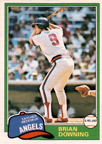 1981 O-Pee-Chee #263 Brian Downing Angels Baseball Card | eBay