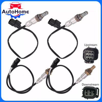 4PCS Upstream & Downstream Oxygen O2 Sensors for Honda Accord Acura ...