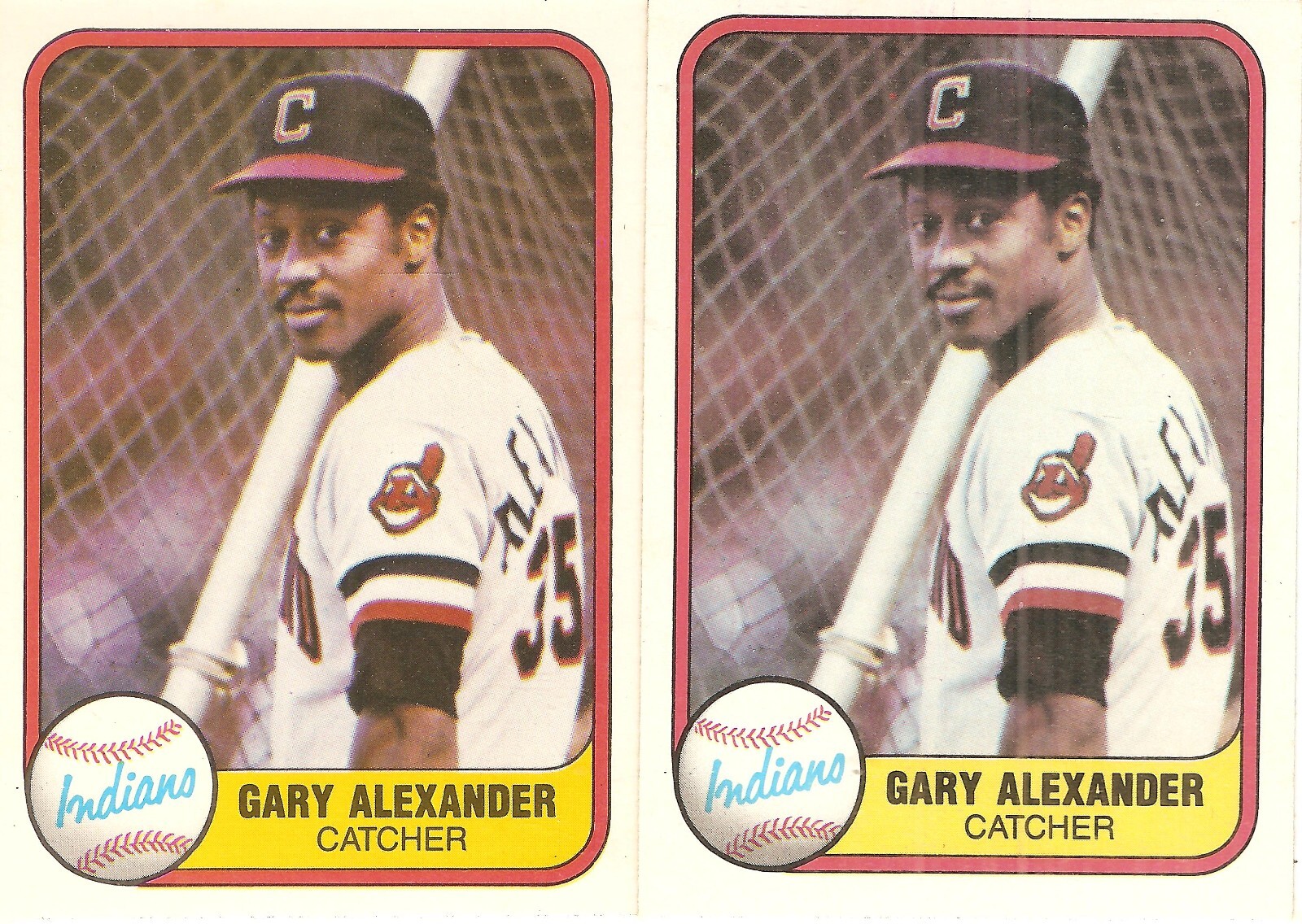 2 CARD GARY ALEXANDER BASEBALL CARD LOT 850 | eBay