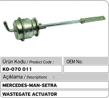 Mercedes - MAN - Setra Turbo Wastegate Actuator | eBay