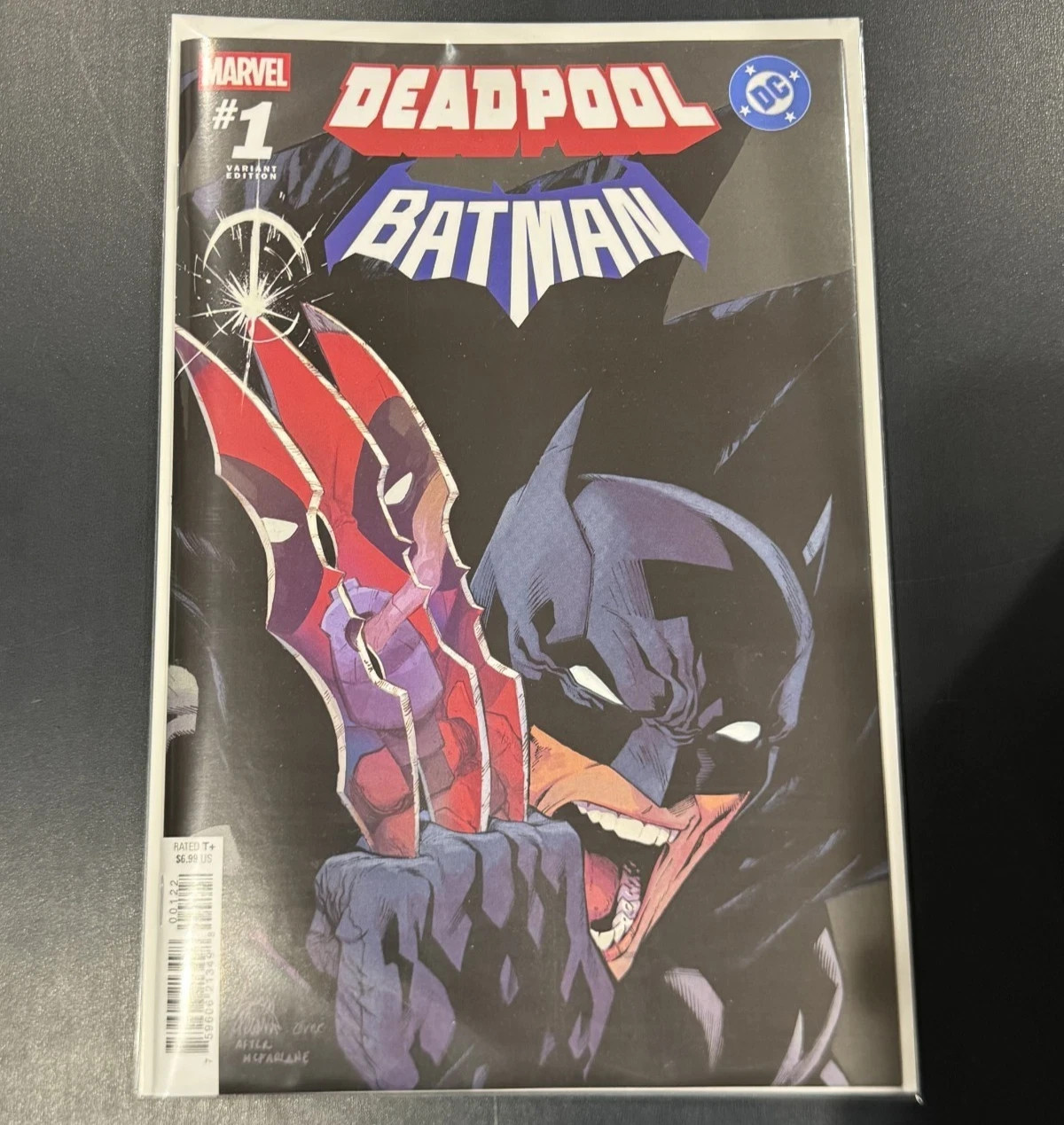 DEADPOOL BATMAN #1 STEGMAN HOMAGE VARIANT COVER 2025 MARVEL DC ...