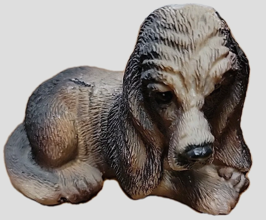 Beagle Dog Resin 3"×4" Statue Heavy. Artmart | eBay