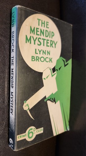 The Mendip Mystery Lynn Brock Collins Crime Club #48 1938 IN RARE DUST ...