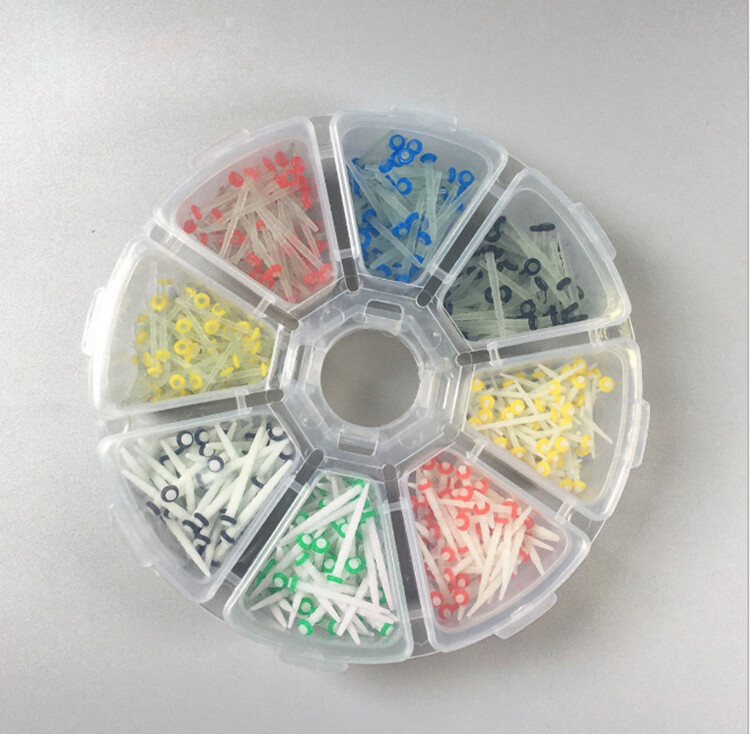 200pcs Dental Fiber Post Glass Quartz Teeth Restorative 1.0 1.2 1.4 1 ...