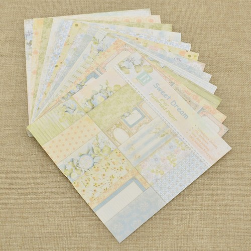 Paper Pad Card Different Patterns Making Background Scrapbook Crafts 1 ...