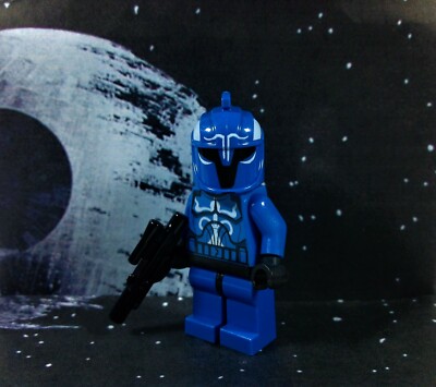 Lego Star Wars Minifigure Senate Commando Captain sw0288 w/ Blaster ...