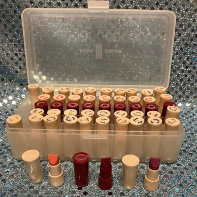 AVON Salesman Lipstick Sample Case With 50 Lipstick Samples - NOS | eBay