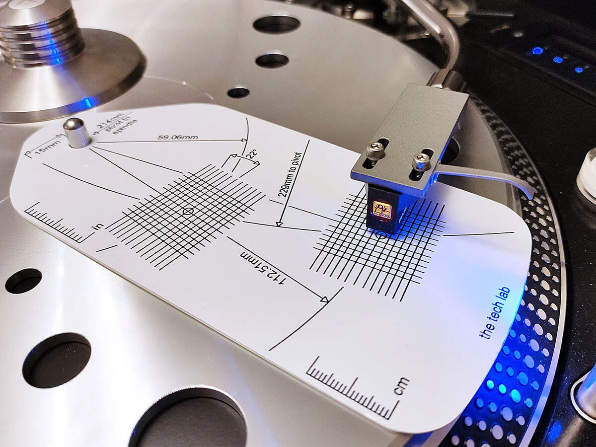 Turntable Tonearm Cartridge Alignment Protractor All, 57% OFF