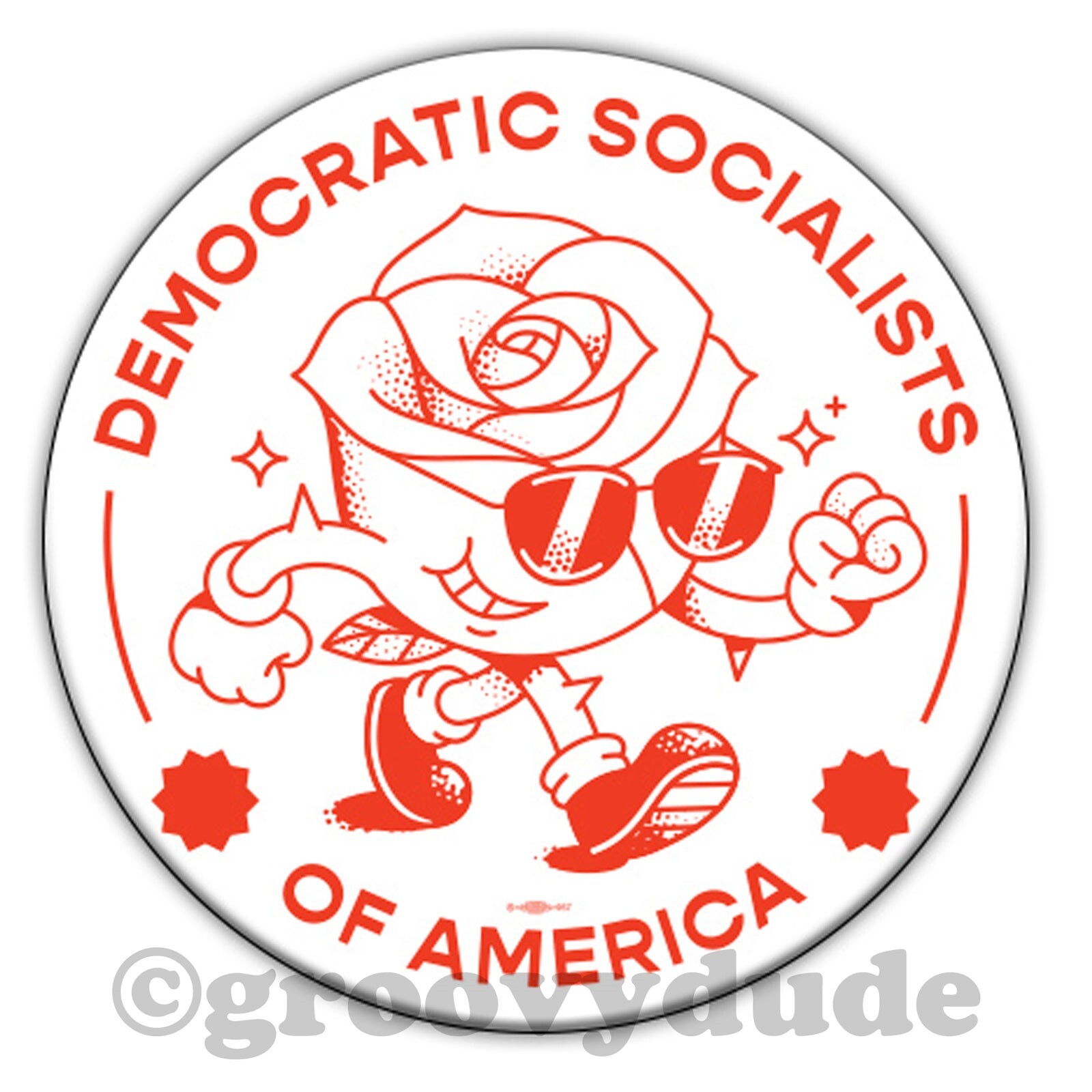 Socialist Rose Emblem