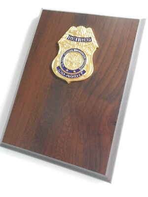 Obsolete United States Army CID "Retired" Badge Desk or Wall Shield | eBay