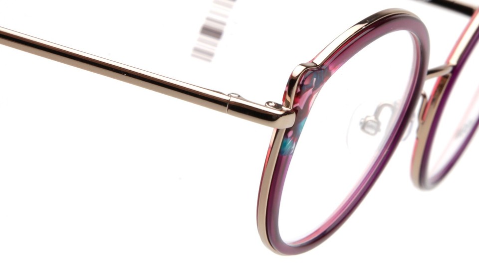 NEW WOOW Fly Away 1 Col 2218 Red Pink EYEGLASSES FRAME 48-20-135mm ...