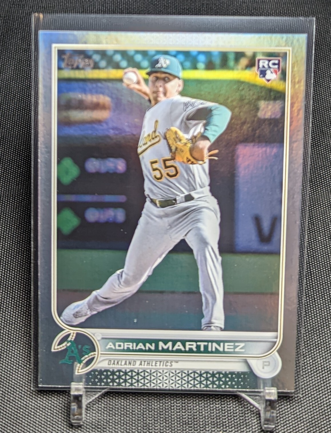 Adrian Martinez Rainbow Foil Parallel Rookie Card RC 2022 Topps Update ...