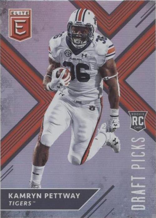 2018 Panini Elite Draft Picks - Draft Picks Kamryn Pettway #128 ...