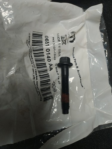 SINGLE 6510140AA OEM 2013-18 DODGE RAM 5.7L EXHAUST MANIFOLD BOLT Mopar ...