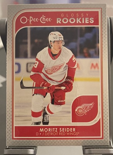 2021/22 Upper Deck Series 2 Moritz Seider O-Pee-Chee Glossy Silver ...