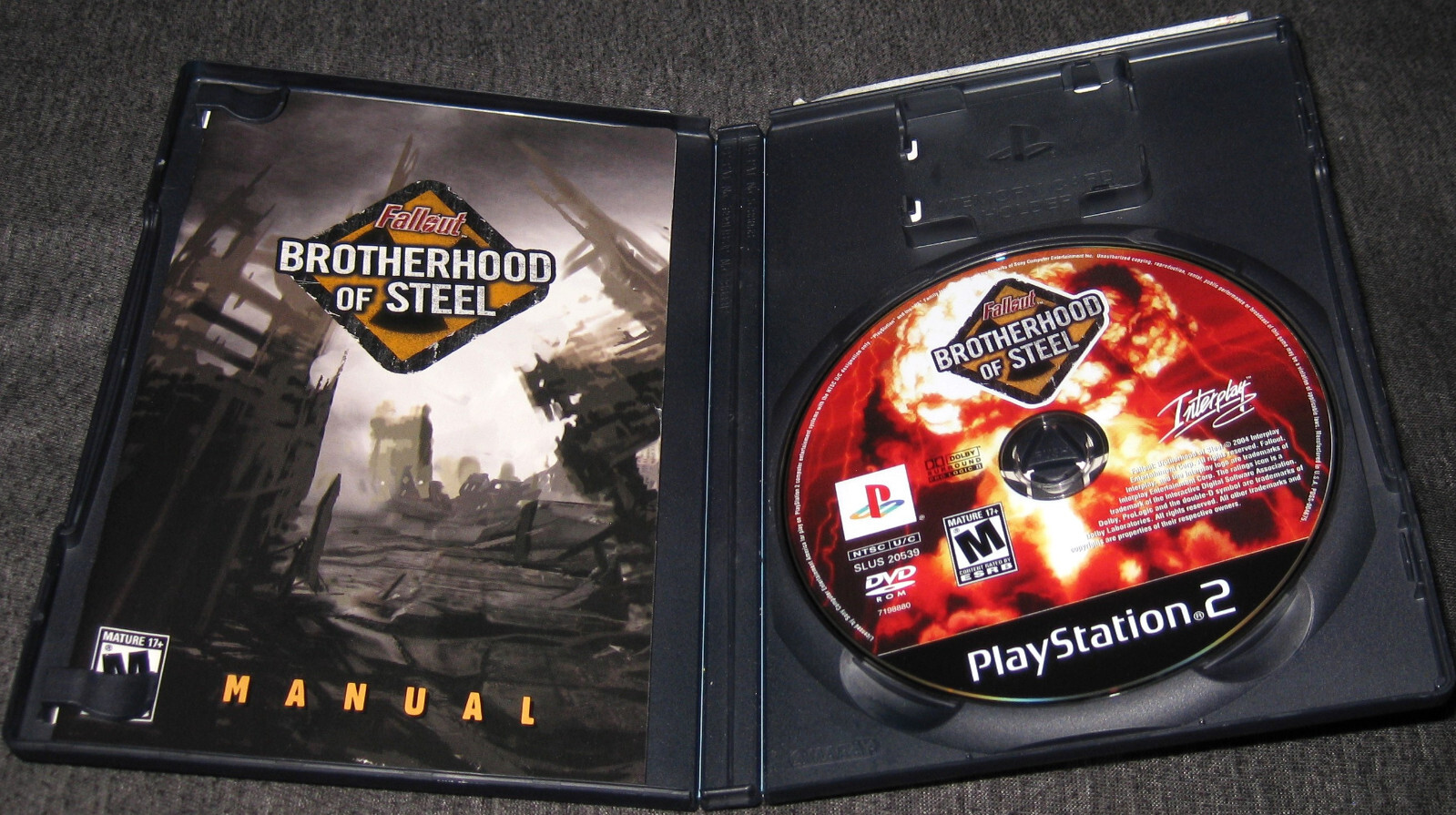 Fallout: Brotherhood of Steel (Sony PlayStation 2, PS2, 2004) Complete ...