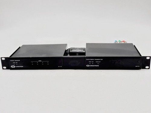 Crestron ST-RMK W/ ST-VS/QM-TX/CN-RJ11/Video Sensor & Quick Media ...