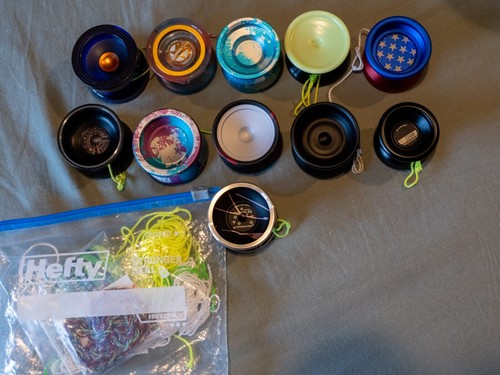 A collection of 11 professional, 1A, non-responsive yo-yos | eBay