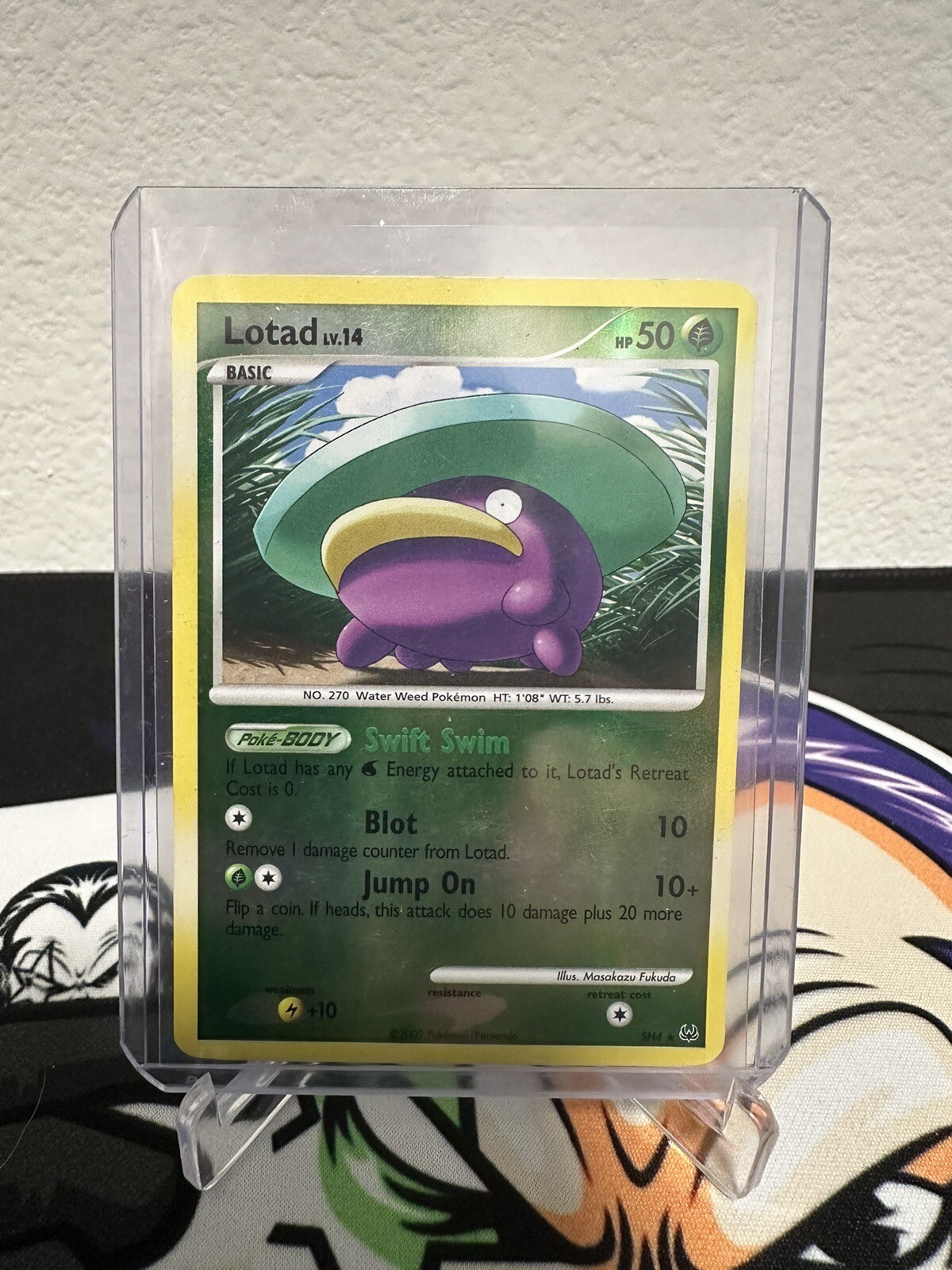 Shiny Lotad Reverse Holo Secret Rare SH4 Pokémon Platinum LP | eBay