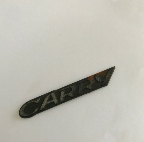 SUZUKI? CARRY Badge, Emblem, Script, Genuine & Original. | eBay