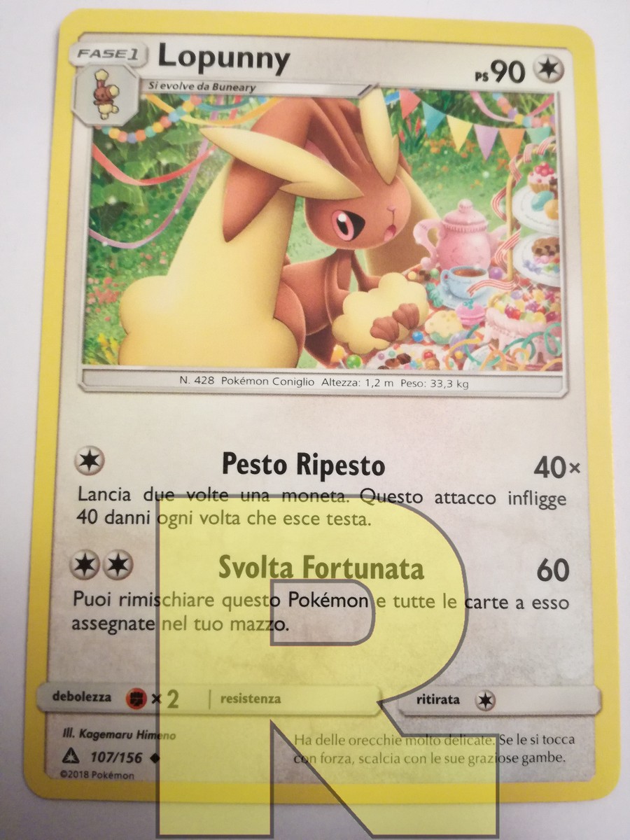 Pokemon Lopunny E Infernape POKEMON LOPUNNY REGIONAL VARIANT UNOVA