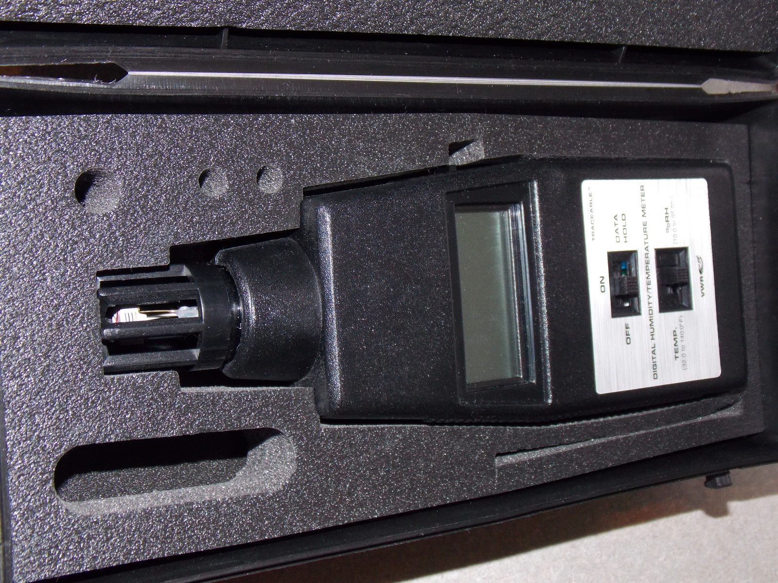 VWR DIGITAL HUMIDITY/TEMPERATURE METER TRACEABLE CAT #35519-043 | eBay