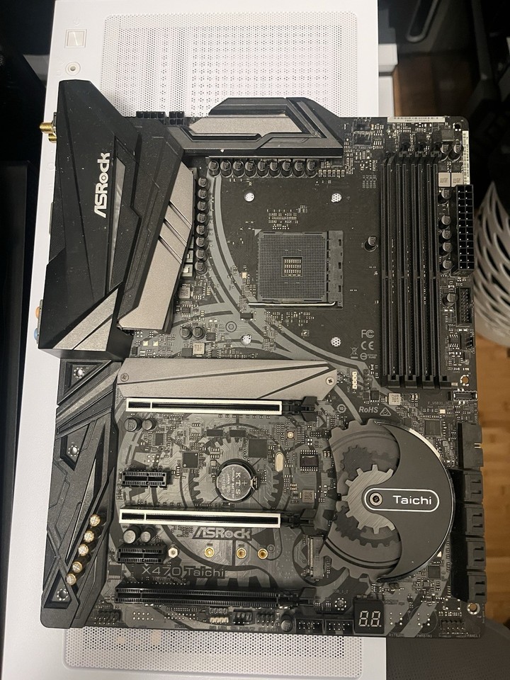 ASRock AMD X470 Motherboard X470 TAICHI AM4 DDR4 SATA3 M.2 HDMI SPDIF ...
