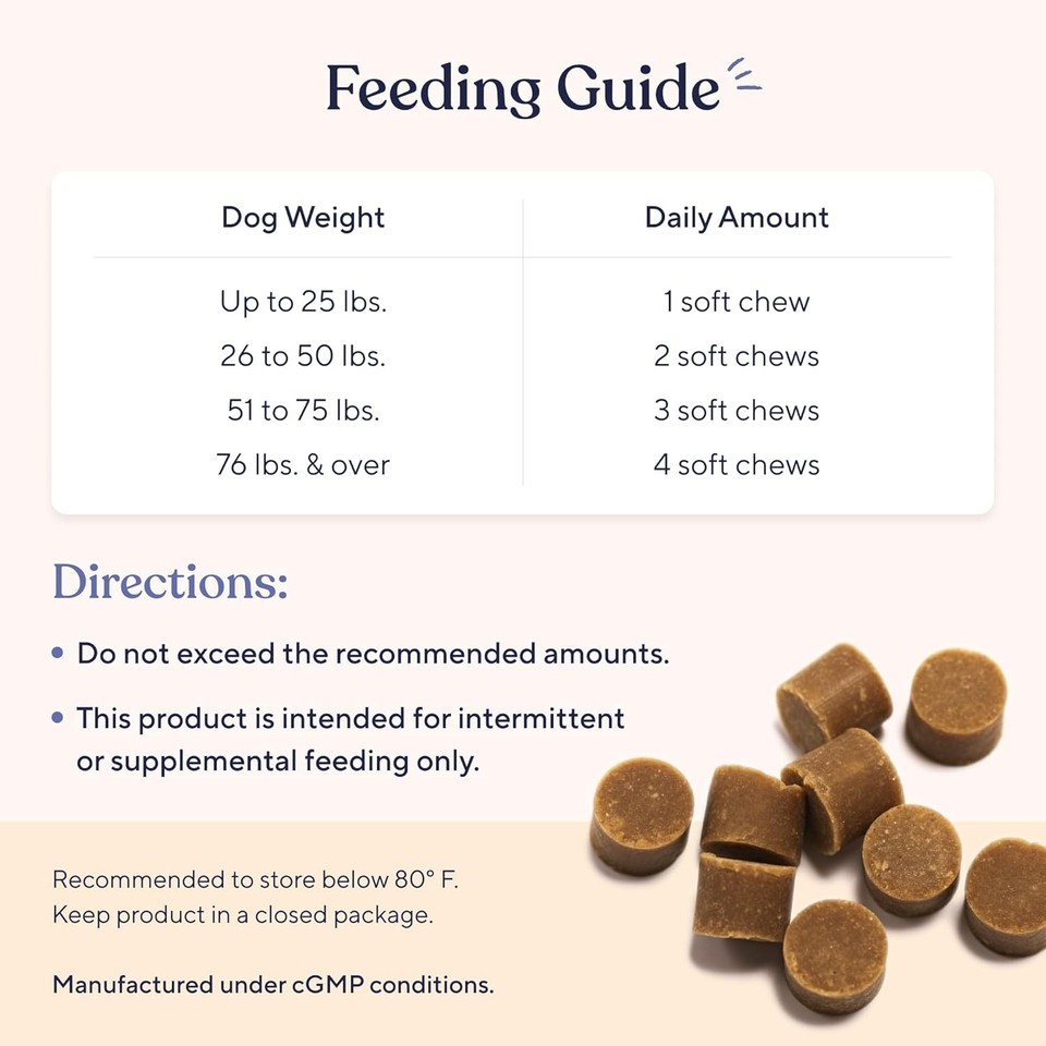 Pawfy Calming Chews for Dogs | Natural Dog Calming Chews - Supports ...