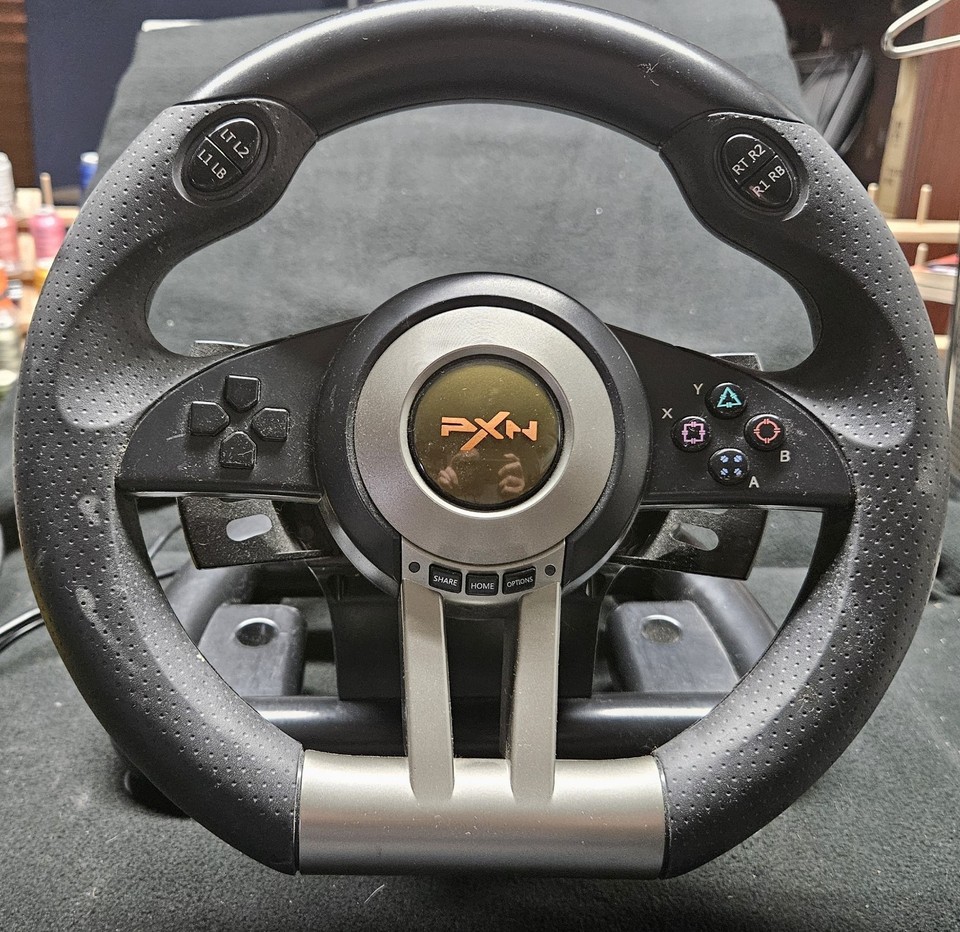 PXN V3 PRO Steering Wheel 180° Universal USB Racing Wheel 🔥 | eBay