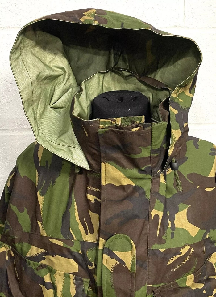 British Military Woodland DPM Camouflage MVP Waterproof Combat Jacket ...
